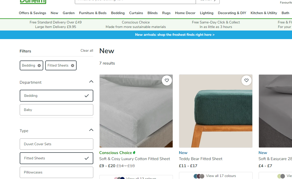 Dunelm Bedding & Duvet Covers UK | 2026